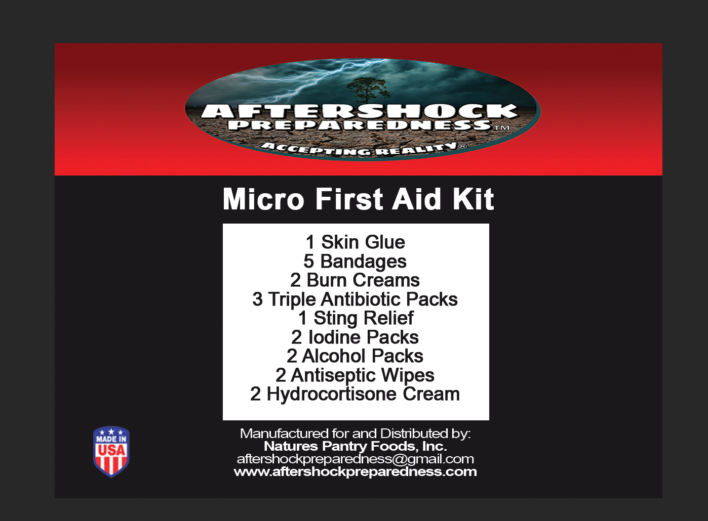 Micro First Aid Kit